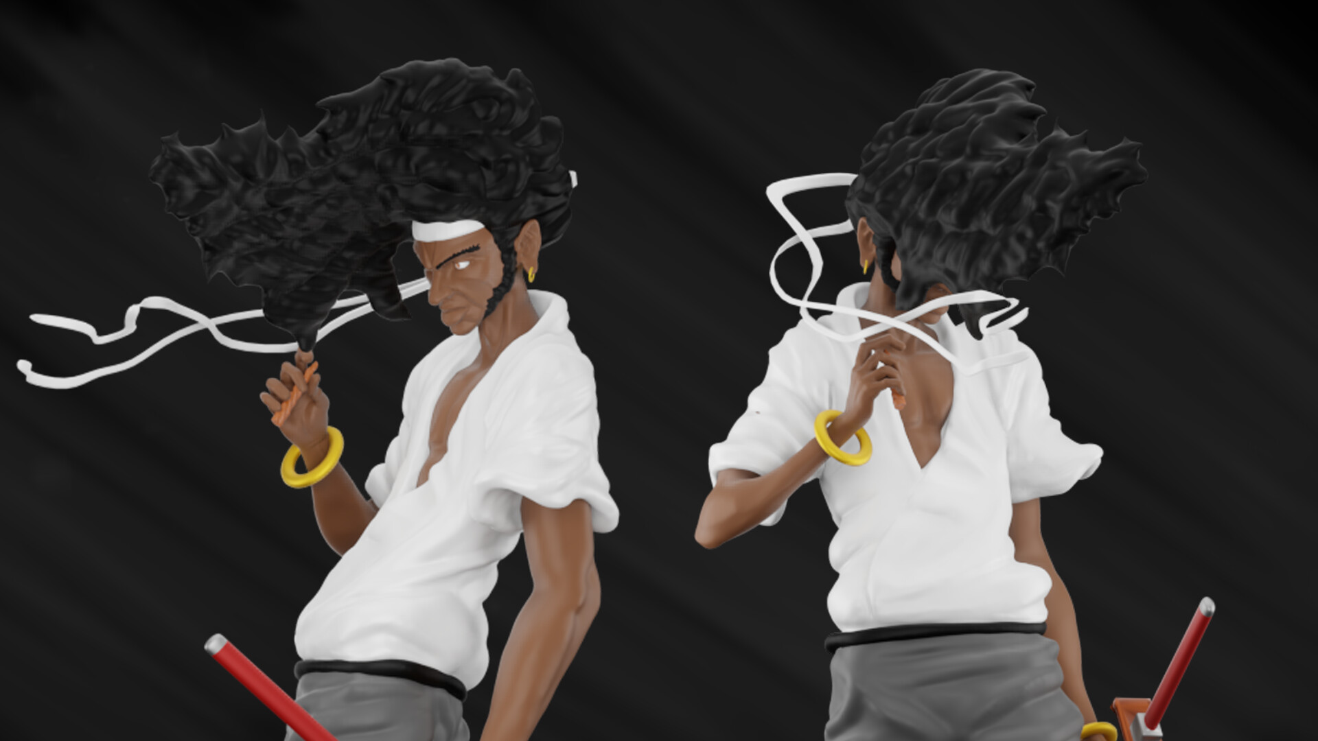 ArtStation - Afro Samurai