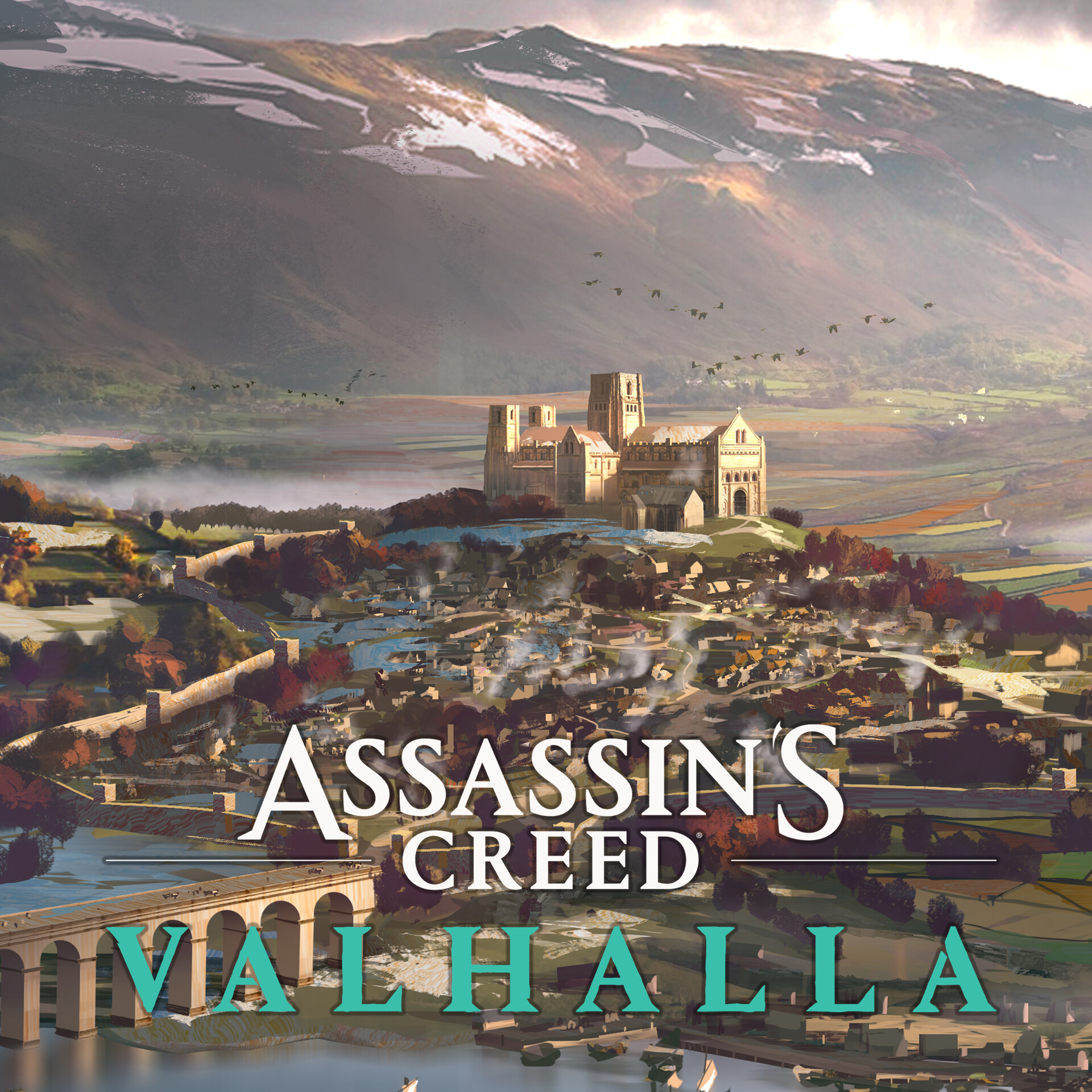 ArtStation - Assassin's Creed Valhalla - York Aerial View