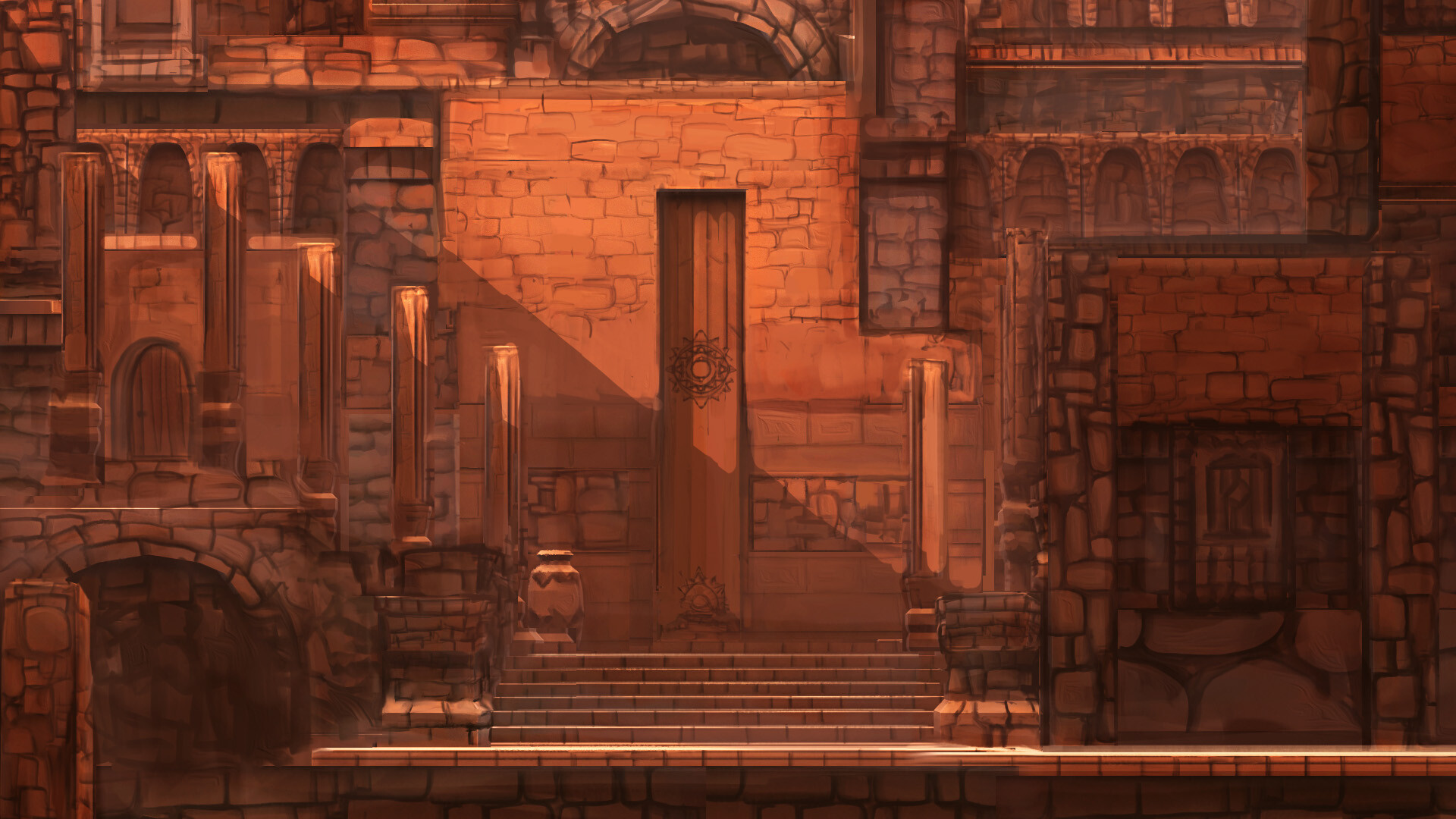 ArtStation - Lizard city of Zenith