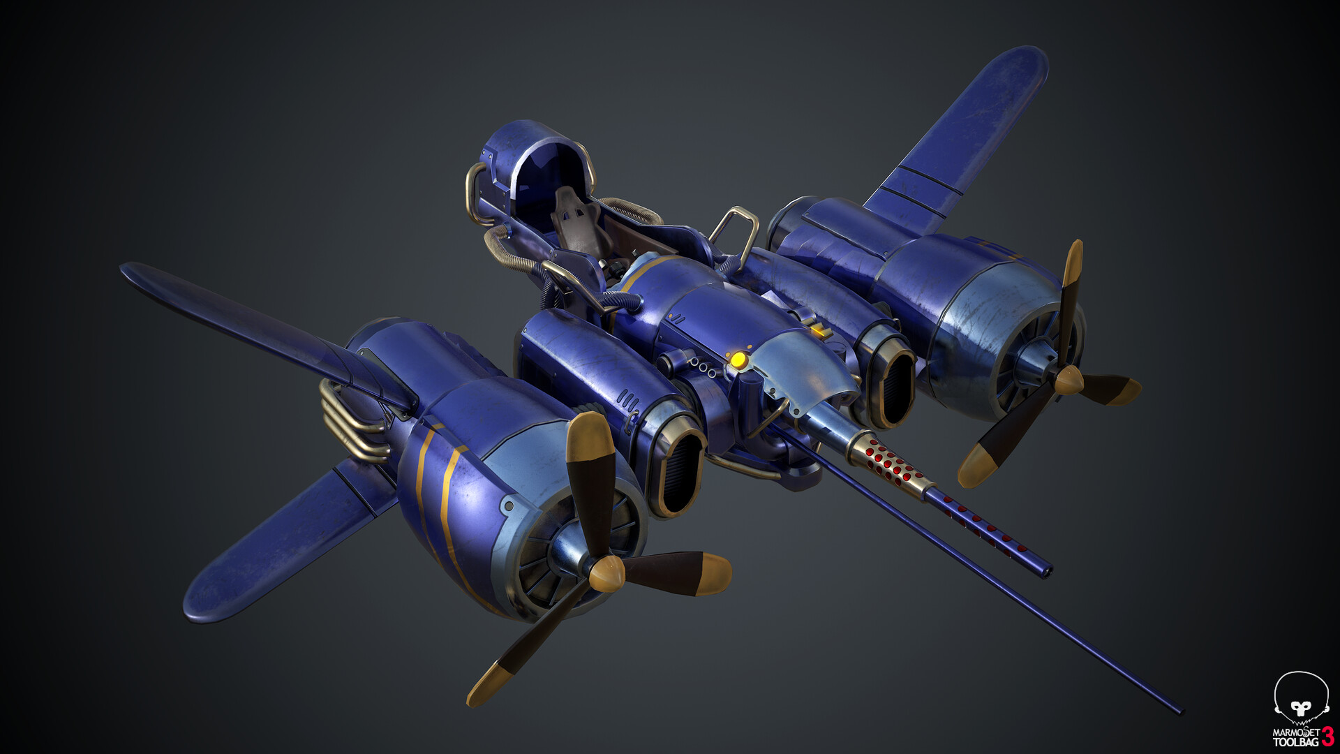 ArtStation - Flying Machine