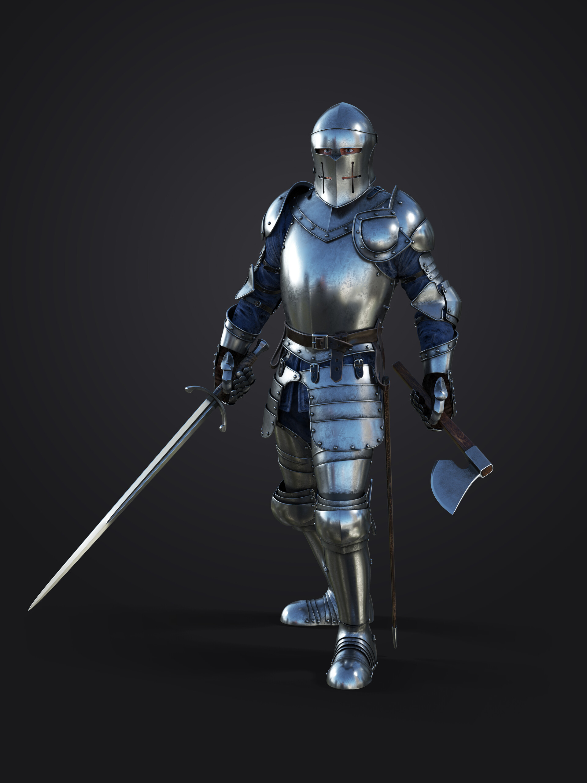 ArtStation - 15th century full plate knight