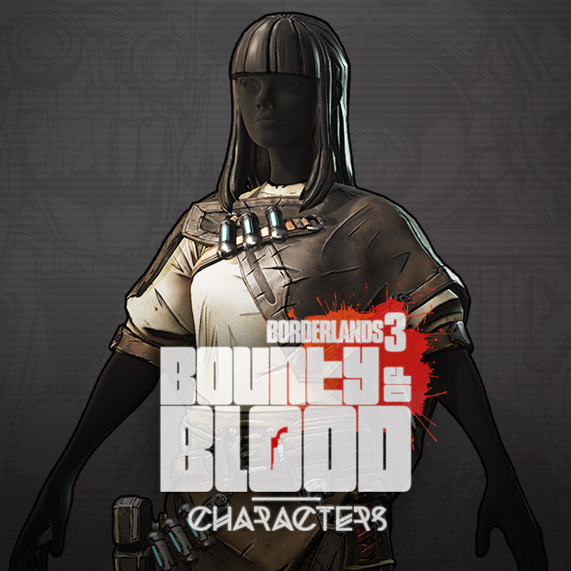 ArtStation - Borderlands 3 - Geranium NPC (Female 1)