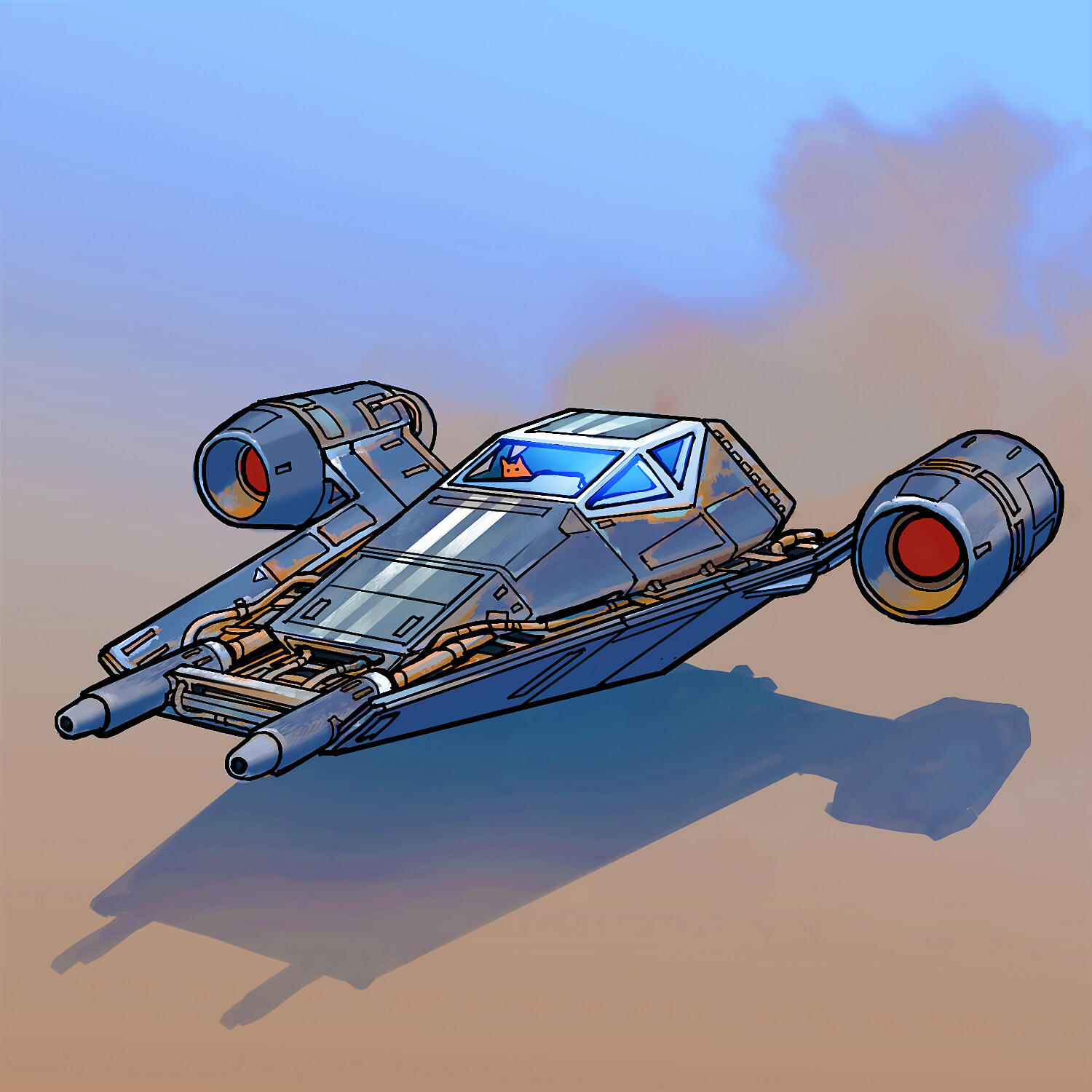 ArtStation - Dust Skipper