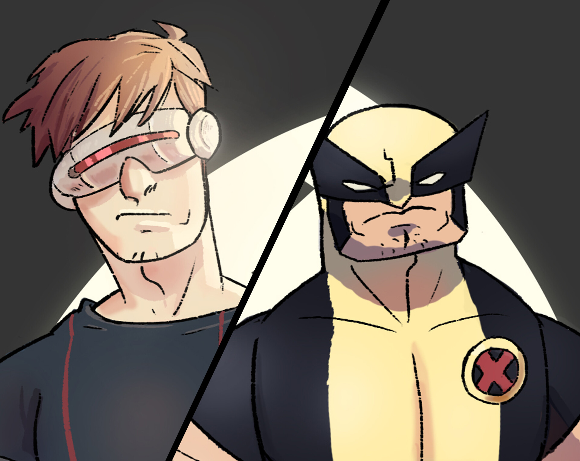 ArtStation - Cyclops & Wolverine