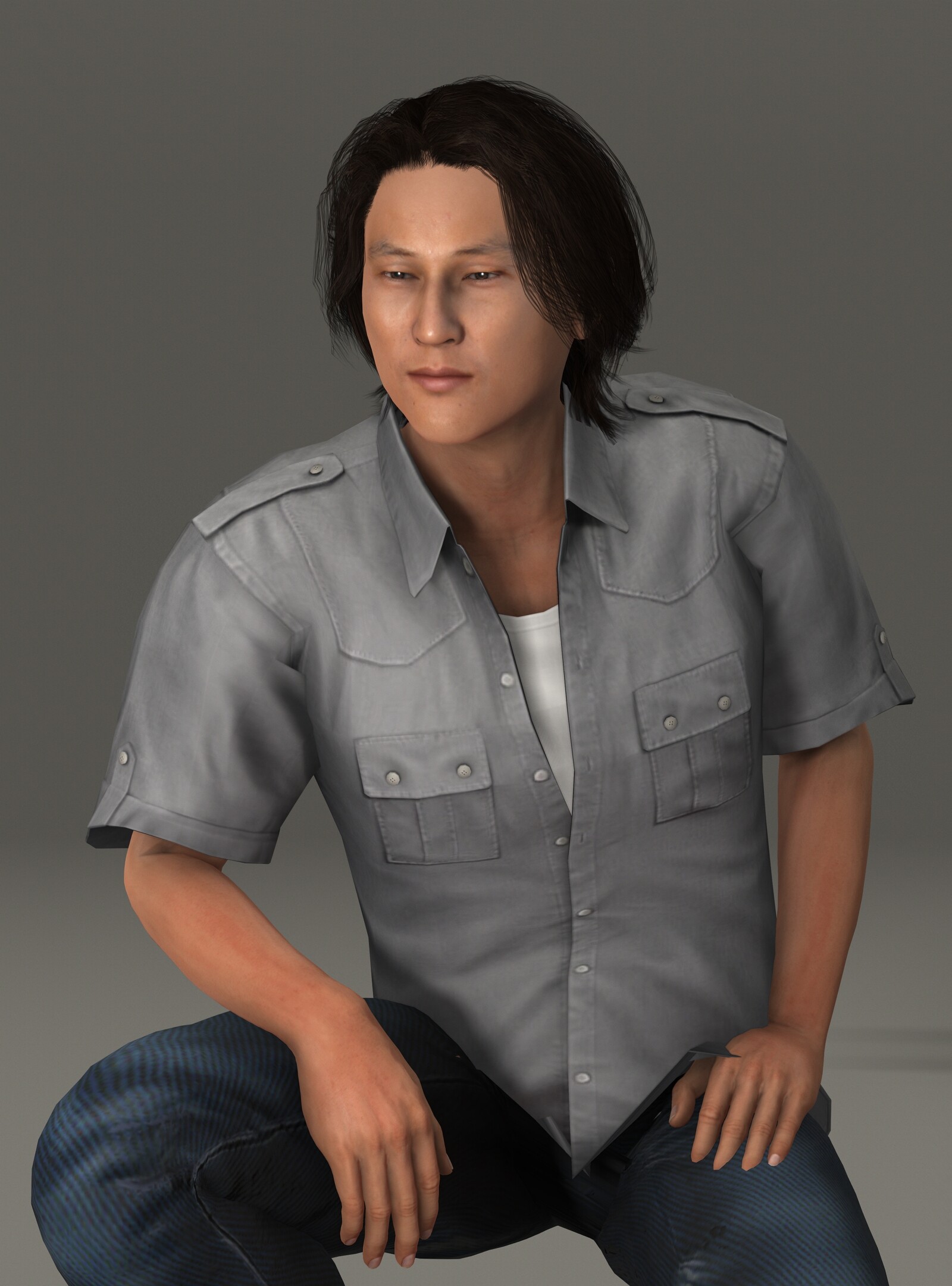 ArtStation - Han (Fast & Furious) 3D Model