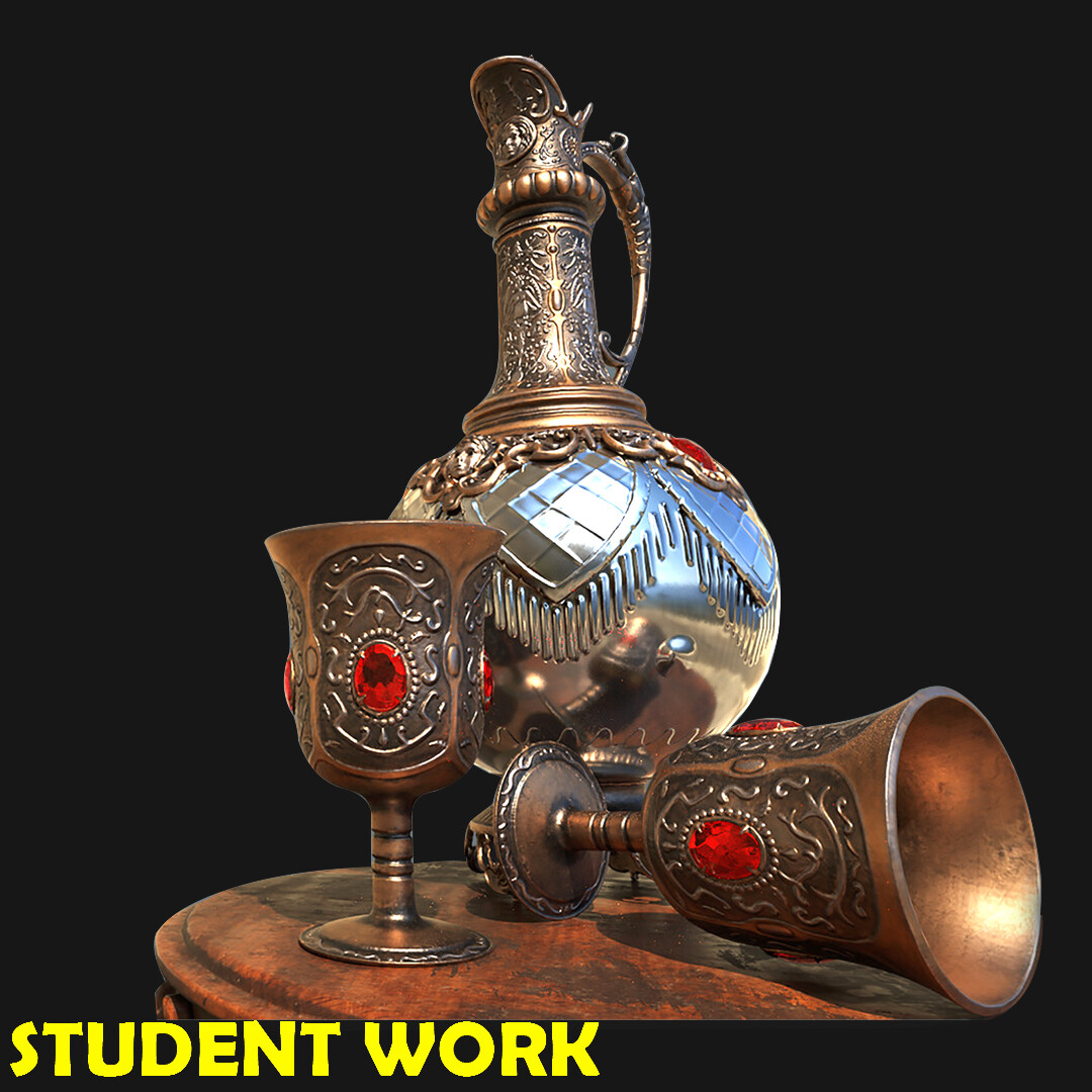 ArtStation - Antique Glassware Texture