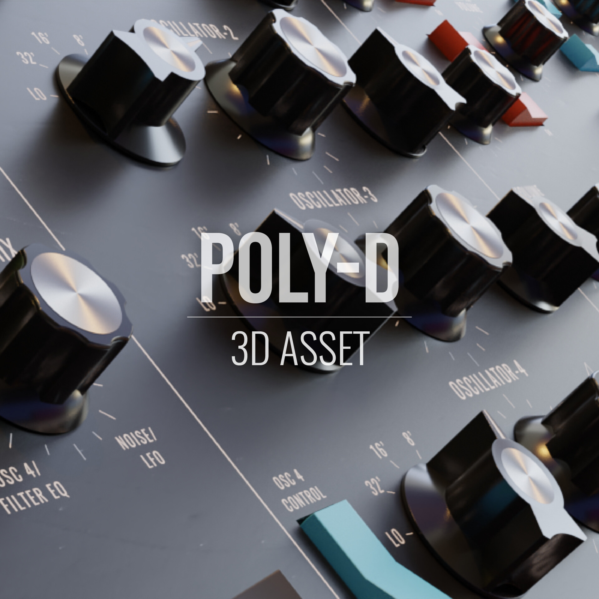 ArtStation - Behringer Poly D - Moog Synthesizer