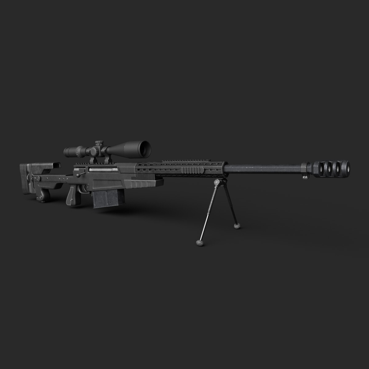 ArtStation - Accuracy International AX50 Sniper