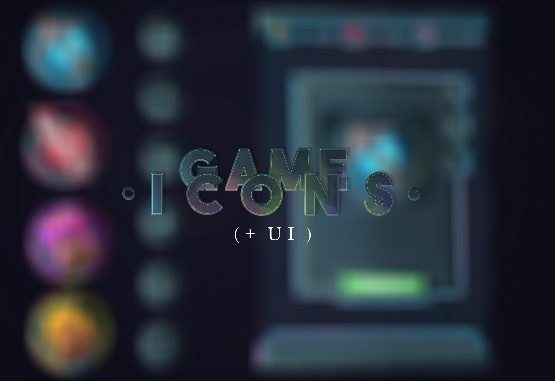 ArtStation - icons/UI