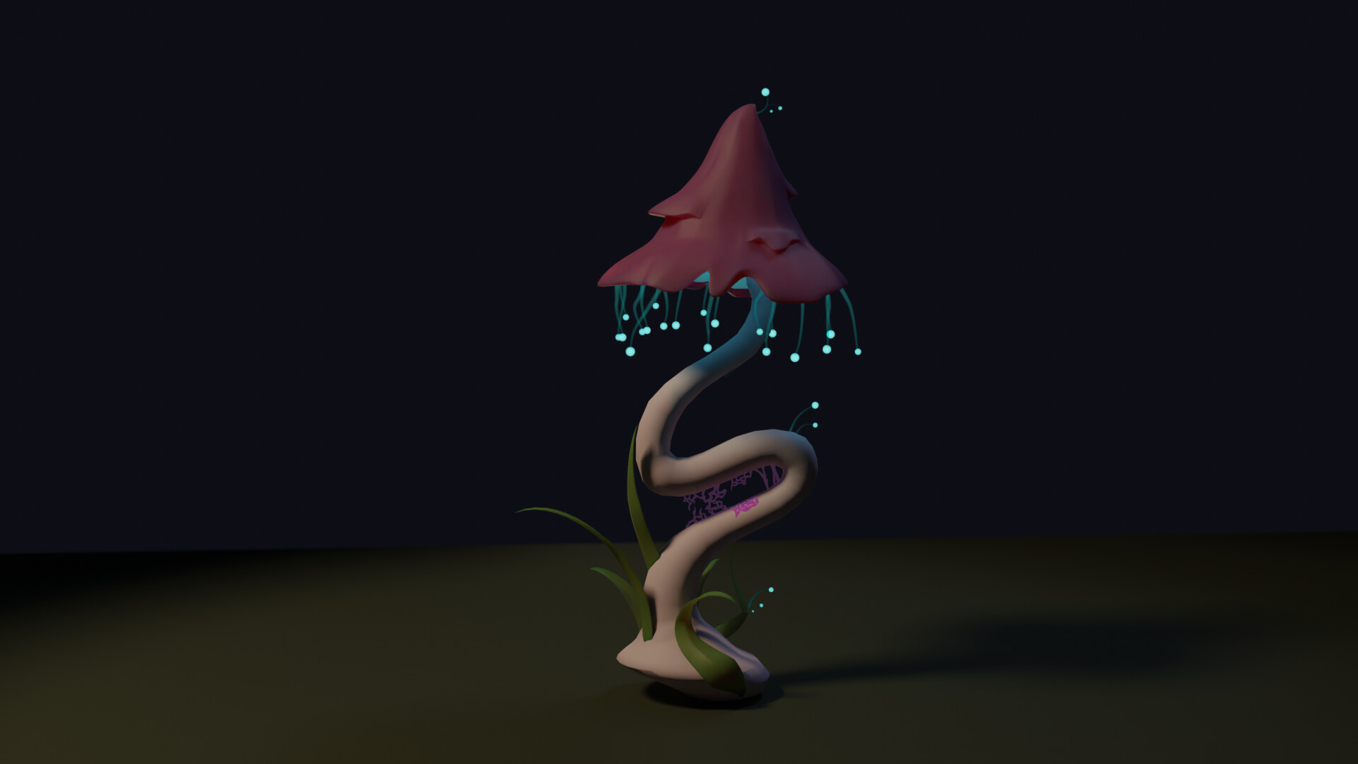 ArtStation - Alien Mushroom