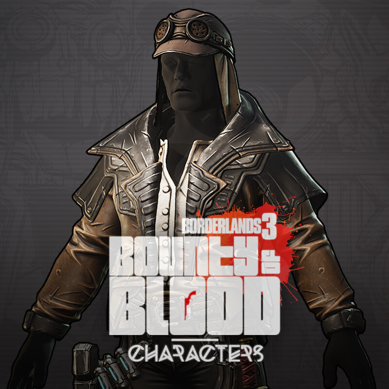 ArtStation - Borderlands 3 - Geranium NPC (Male 1)