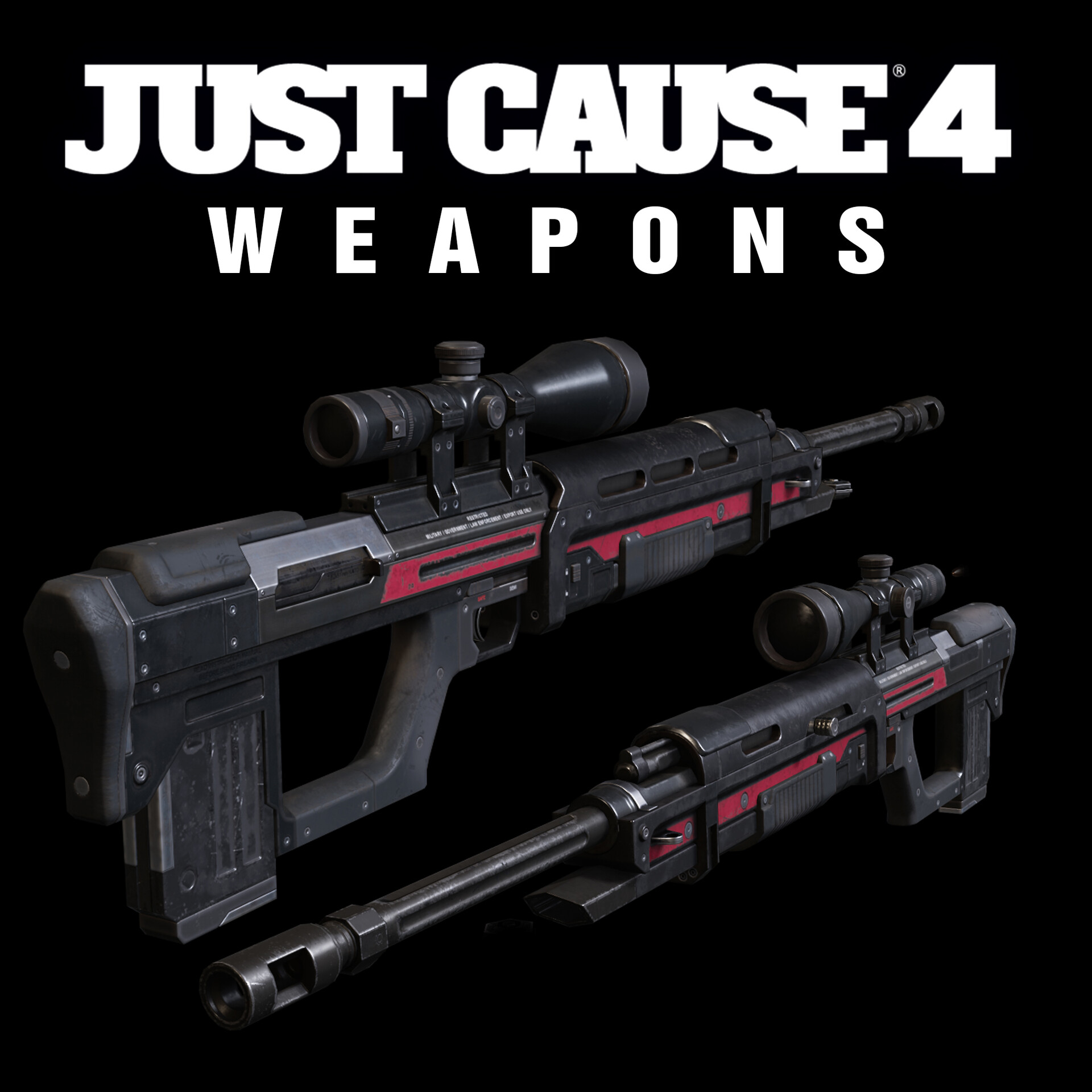 ArtStation - Just Cause 4 - Weapons - Sniper