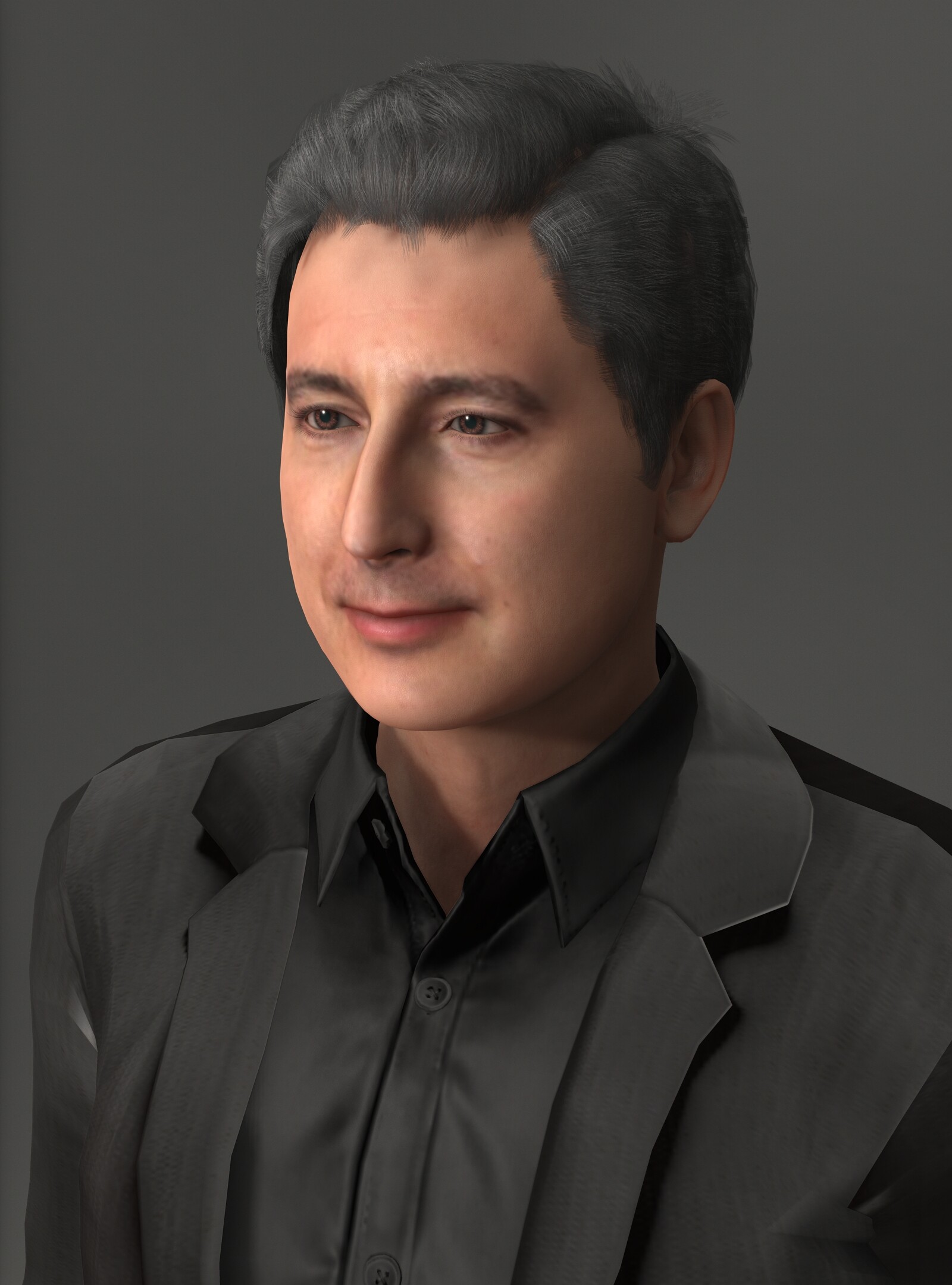 ArtStation - Brian Greene (Particle Physicist) 3D model