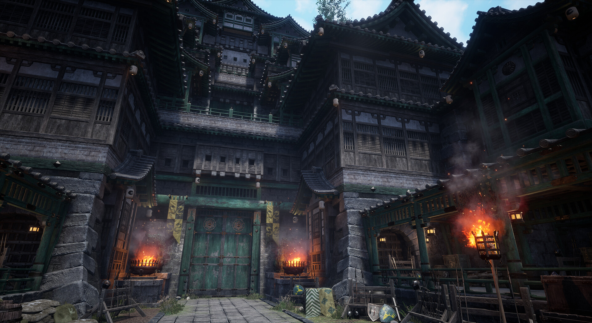 ArtStation - For Honor - Sanctuary Bridge Map Fan Art