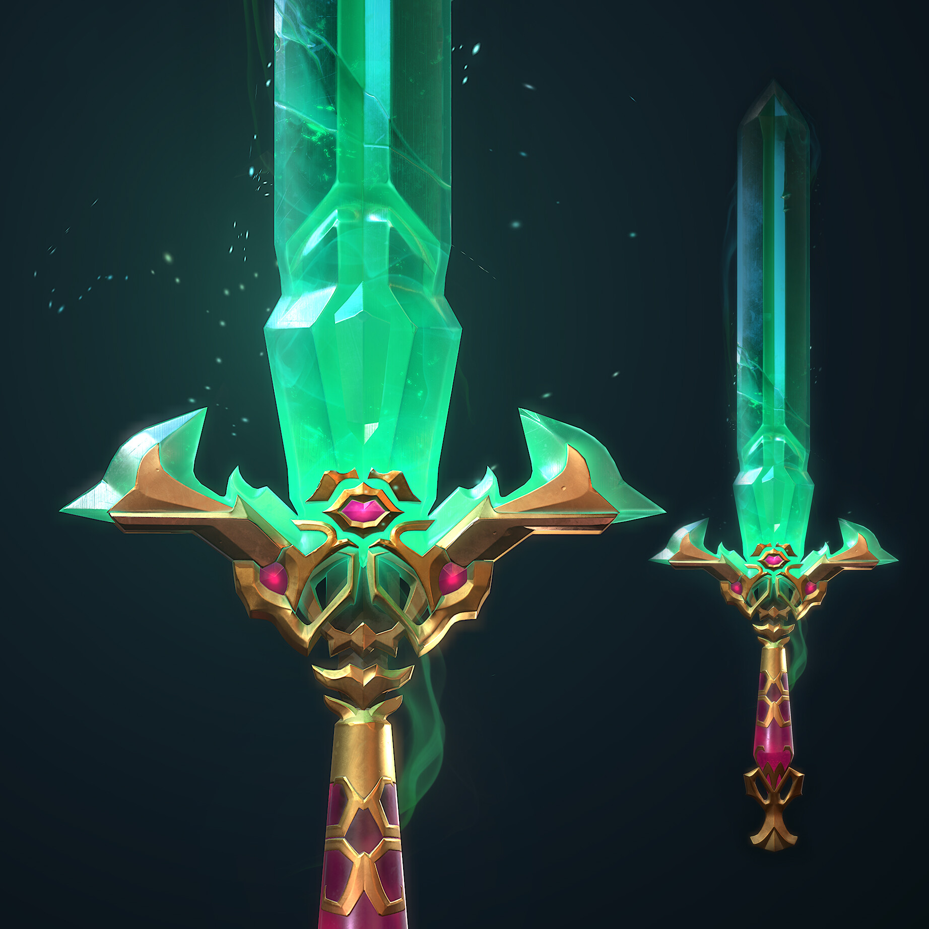 ArtStation - Stylized Sword