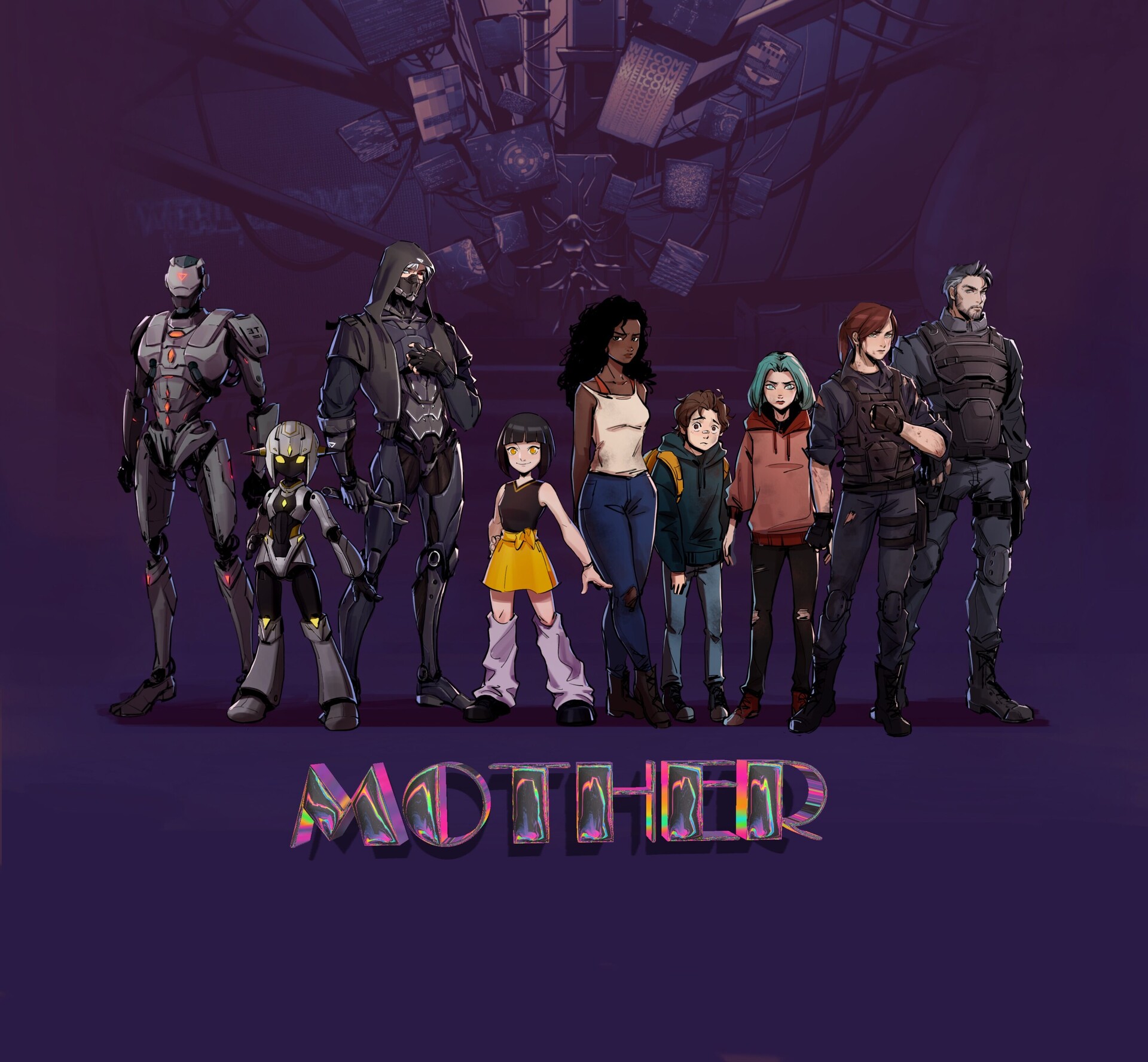 ArtStation - Mother - character designs