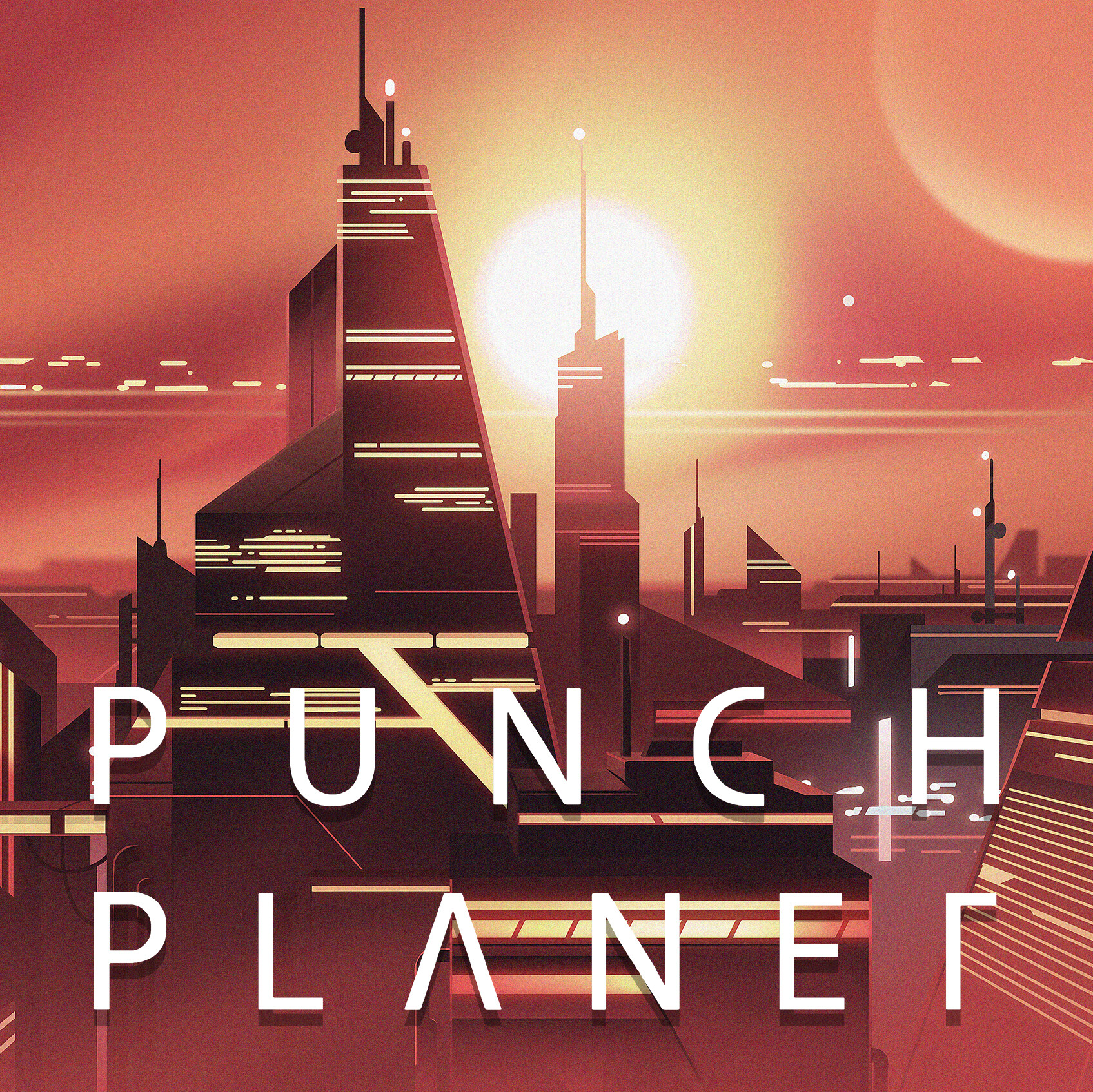 ArtStation - PUNCH PLANET Trailer - BACKGROUNDS