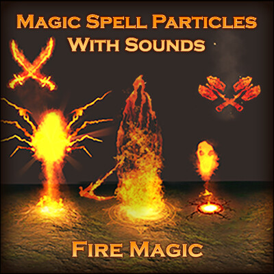 ArtStation - Fire Magic Spells with Sounds
