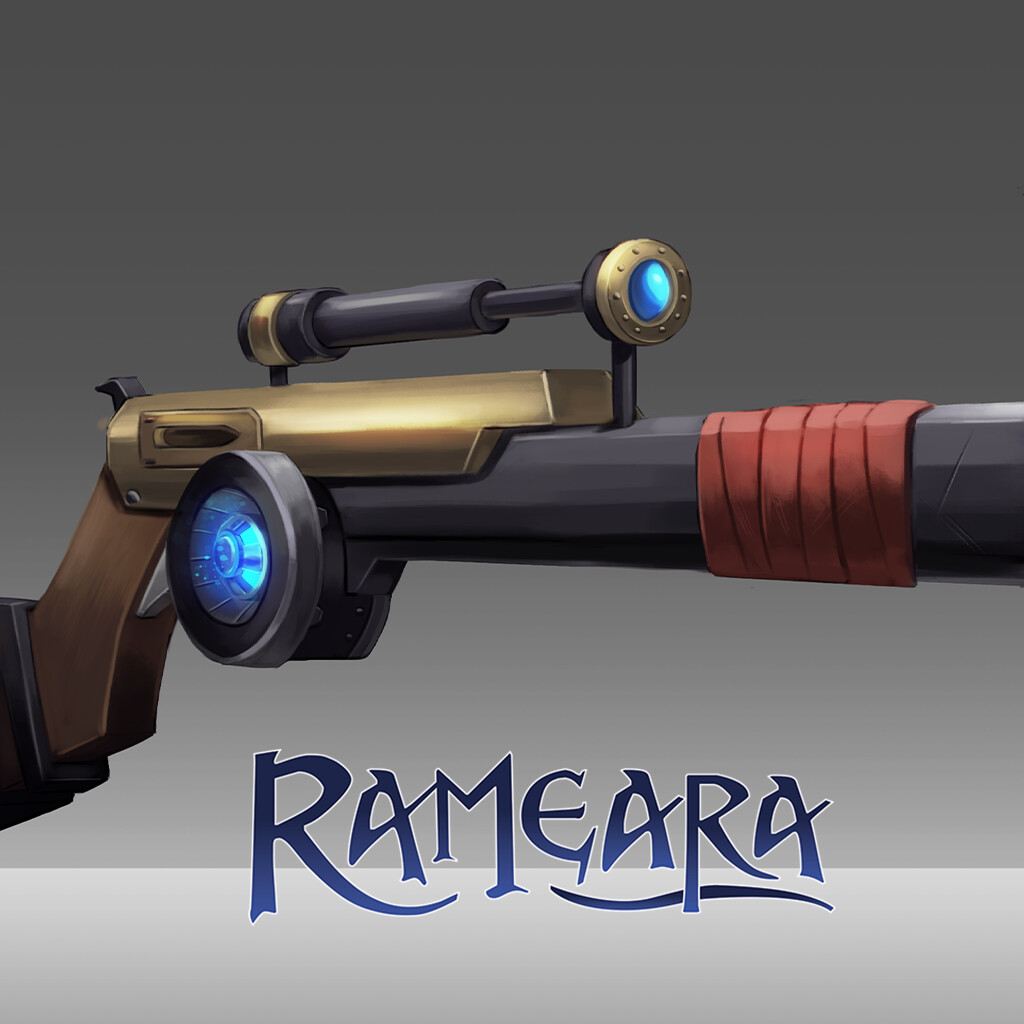 ArtStation - Magitek Rifle