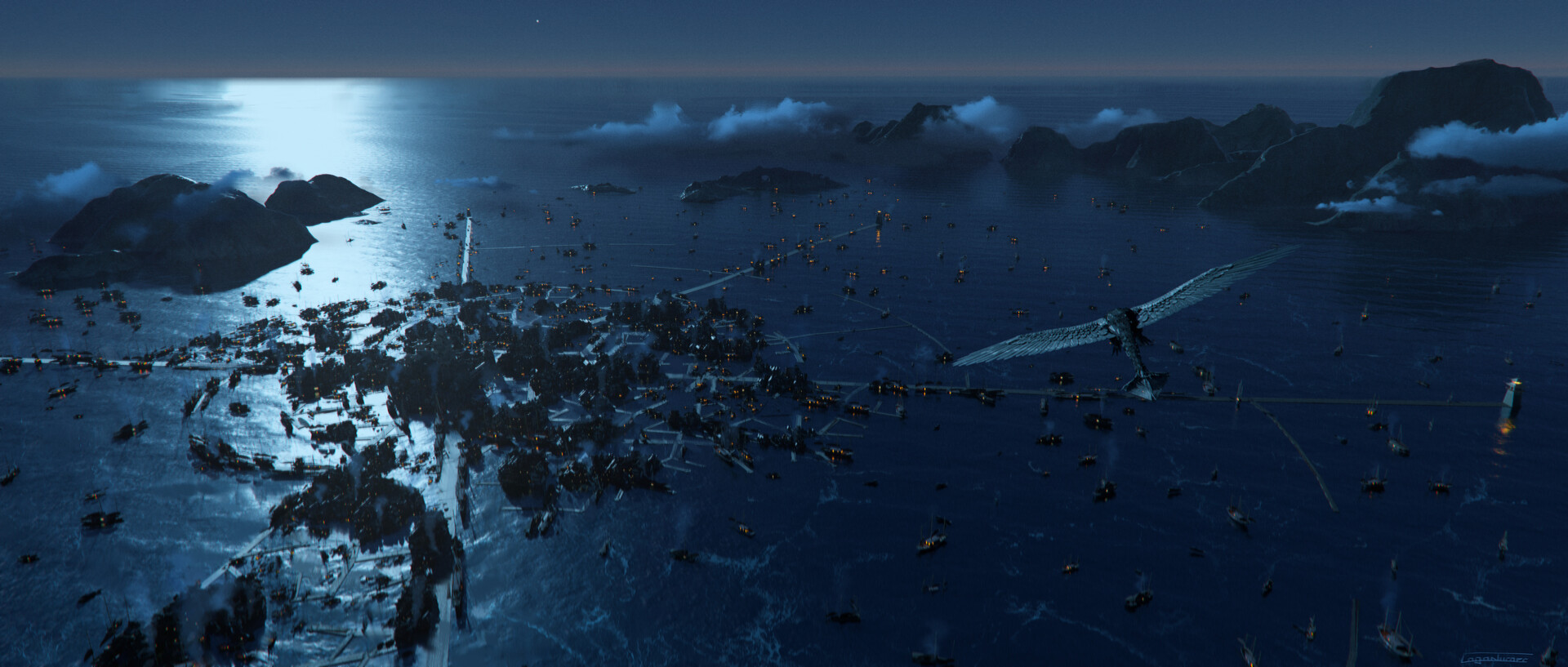 ArtStation - Floating City