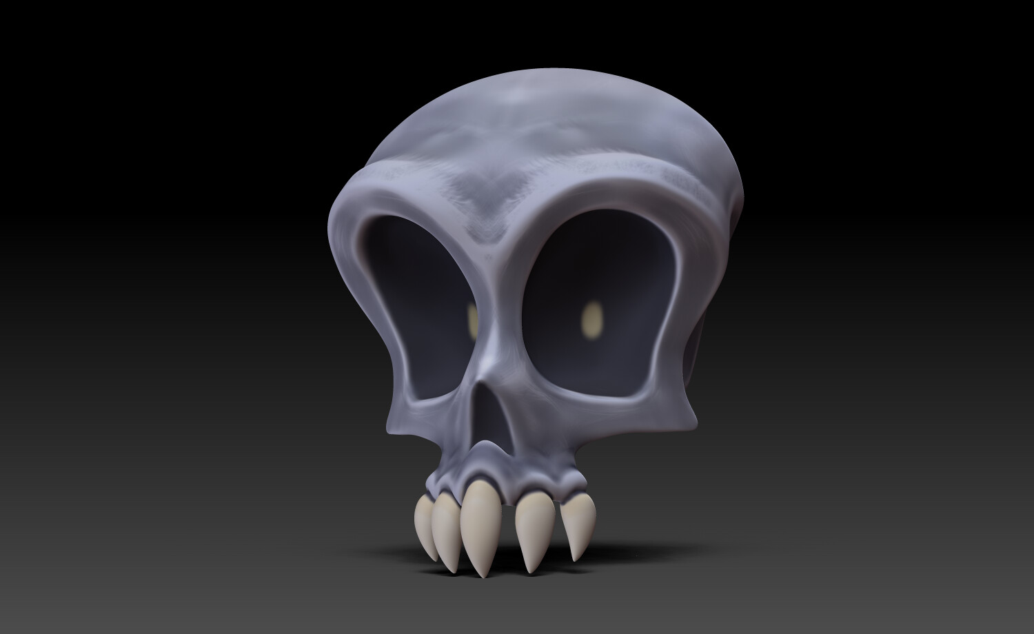 ArtStation - Spooky Skull