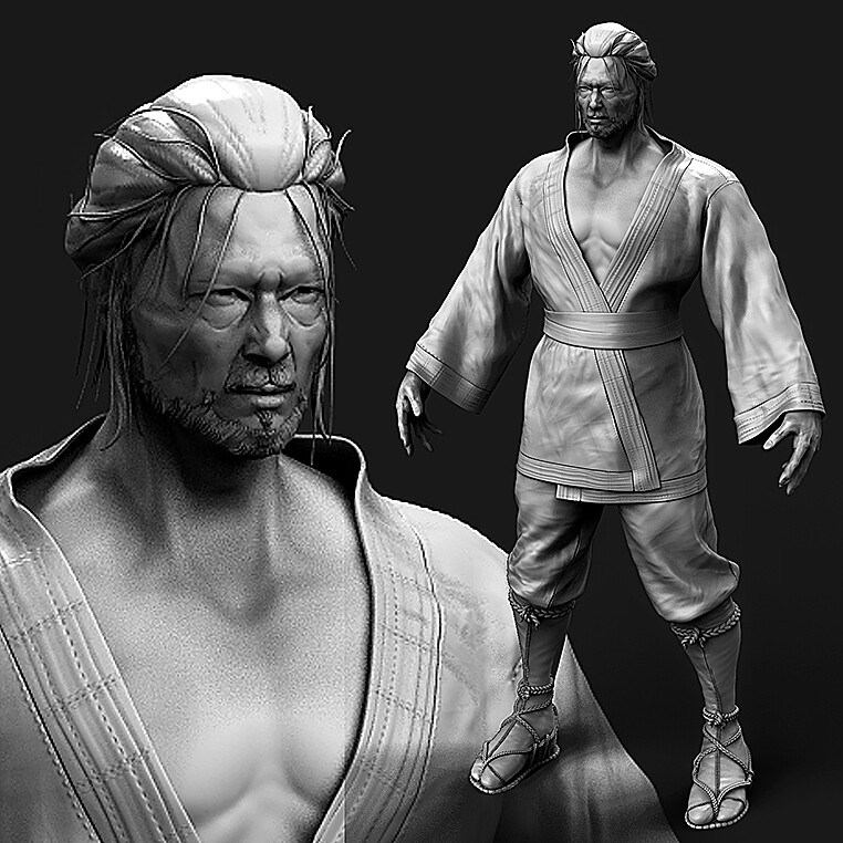 ArtStation - Ronin WIP