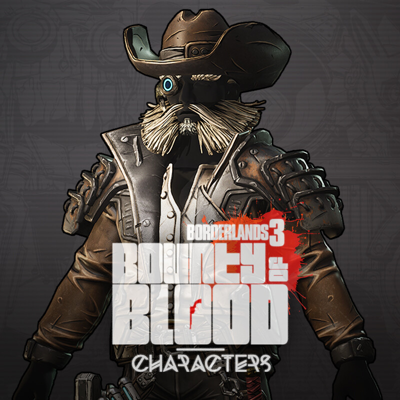 ArtStation - Borderlands 3 - Geranium NPC (Male 4)