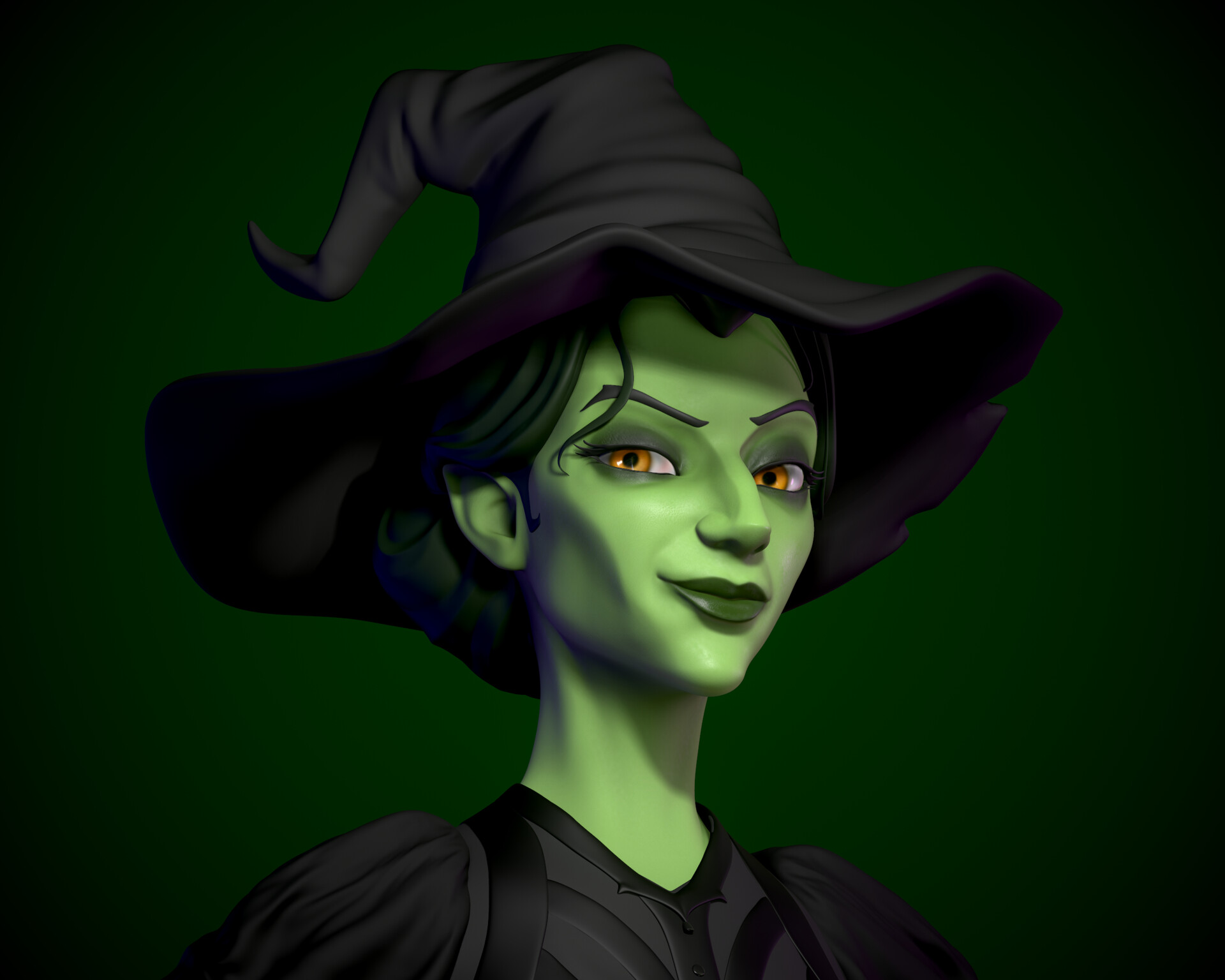 ArtStation - Wicked Witch Sculpt