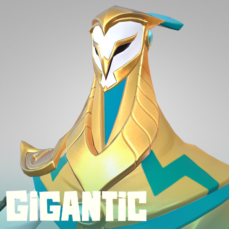 ArtStation - Gigantic's Tyto Skin