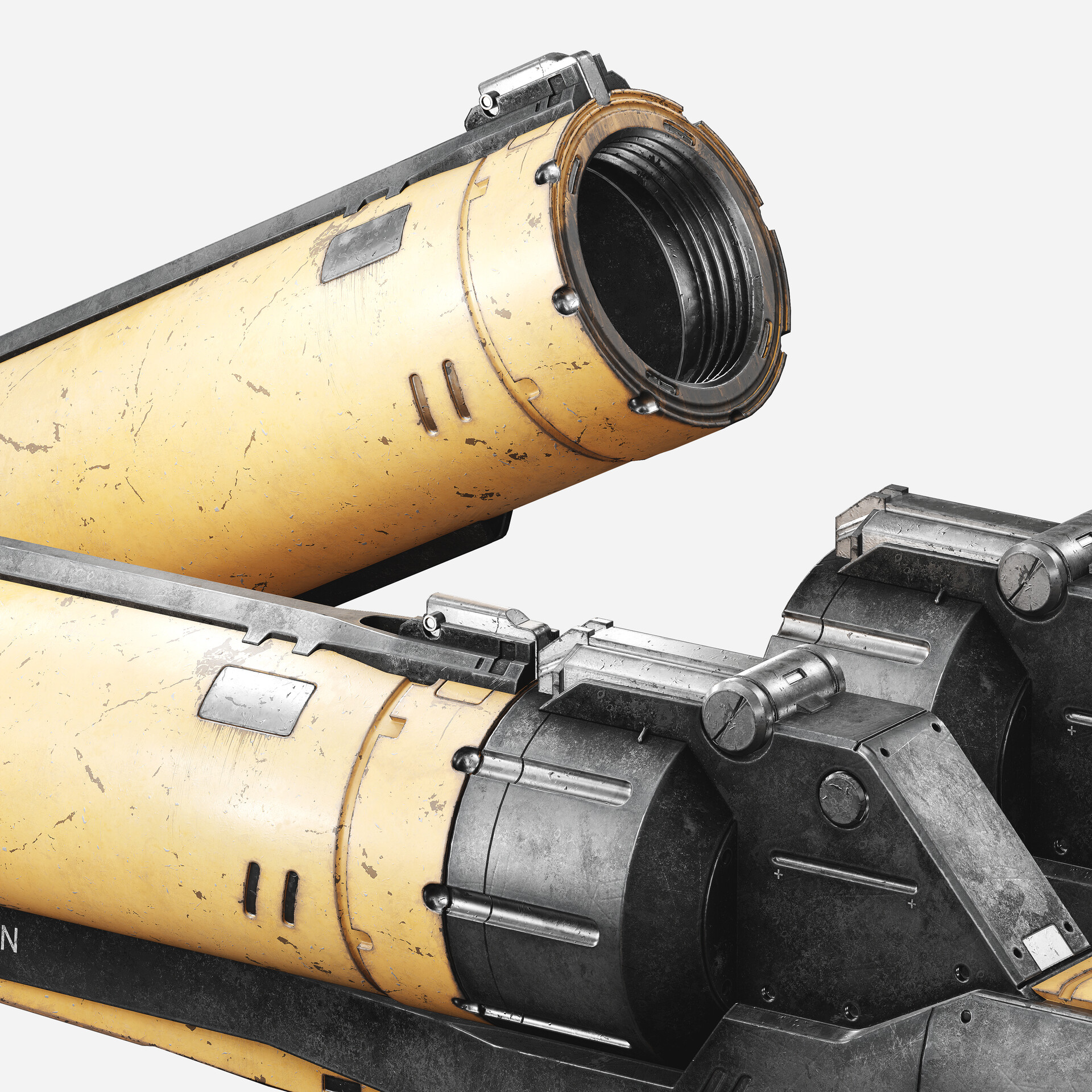 ArtStation - PROMETHEUS Flare Gun, François Larrieu