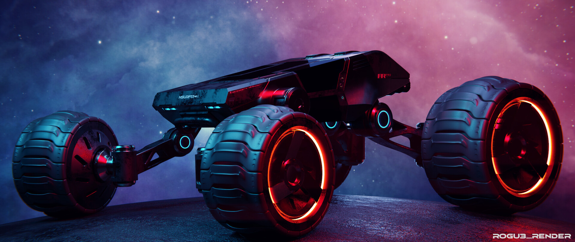 ArtStation - Sci Fi Rover - 05