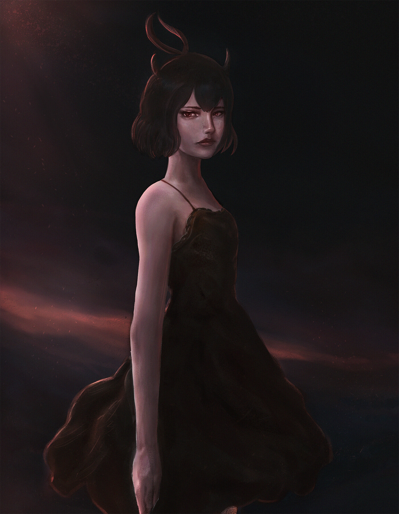 ArtStation - Secre Swallowtail - Black Clover (Timelapse)