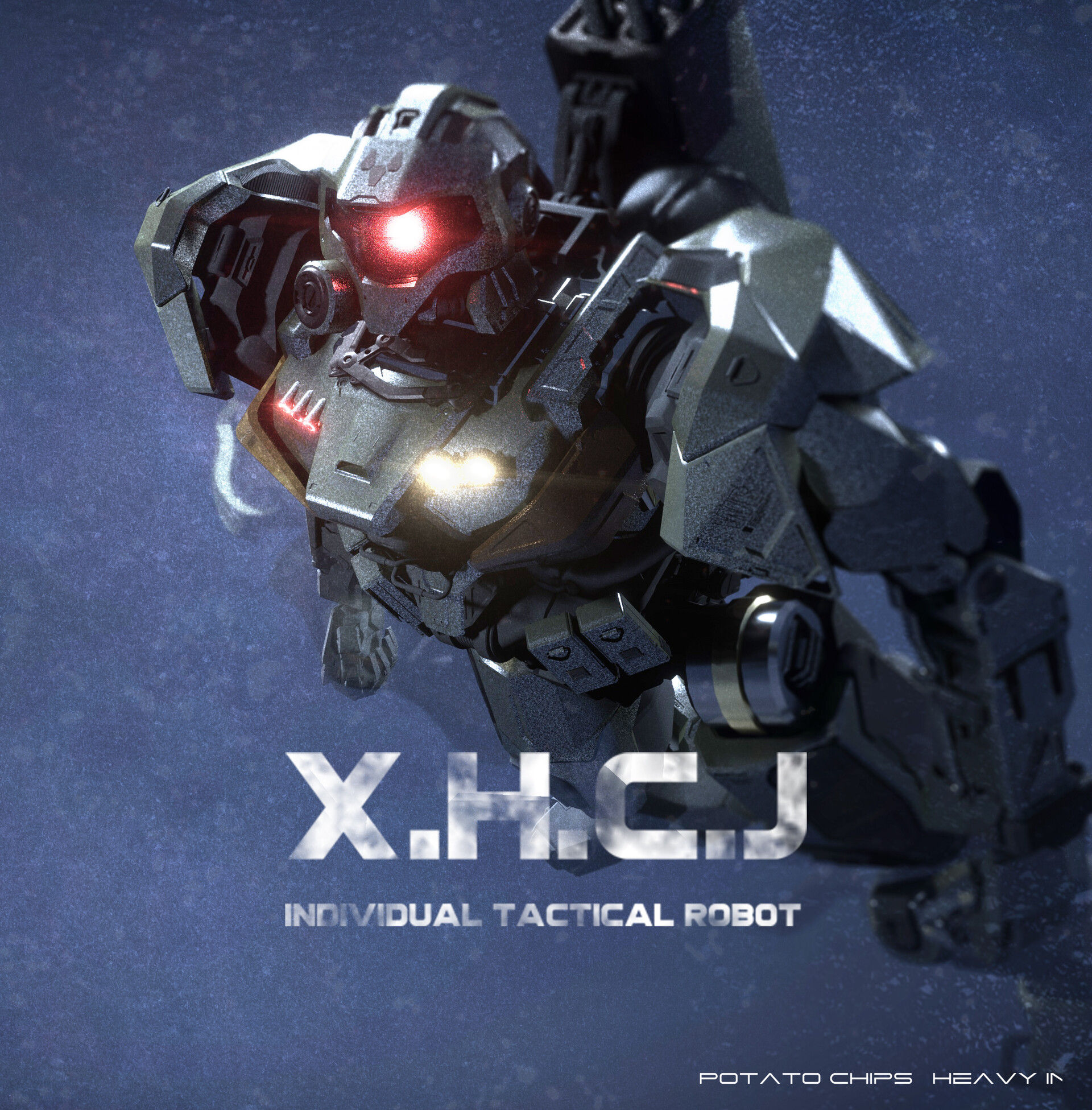 ArtStation - Diving fighter