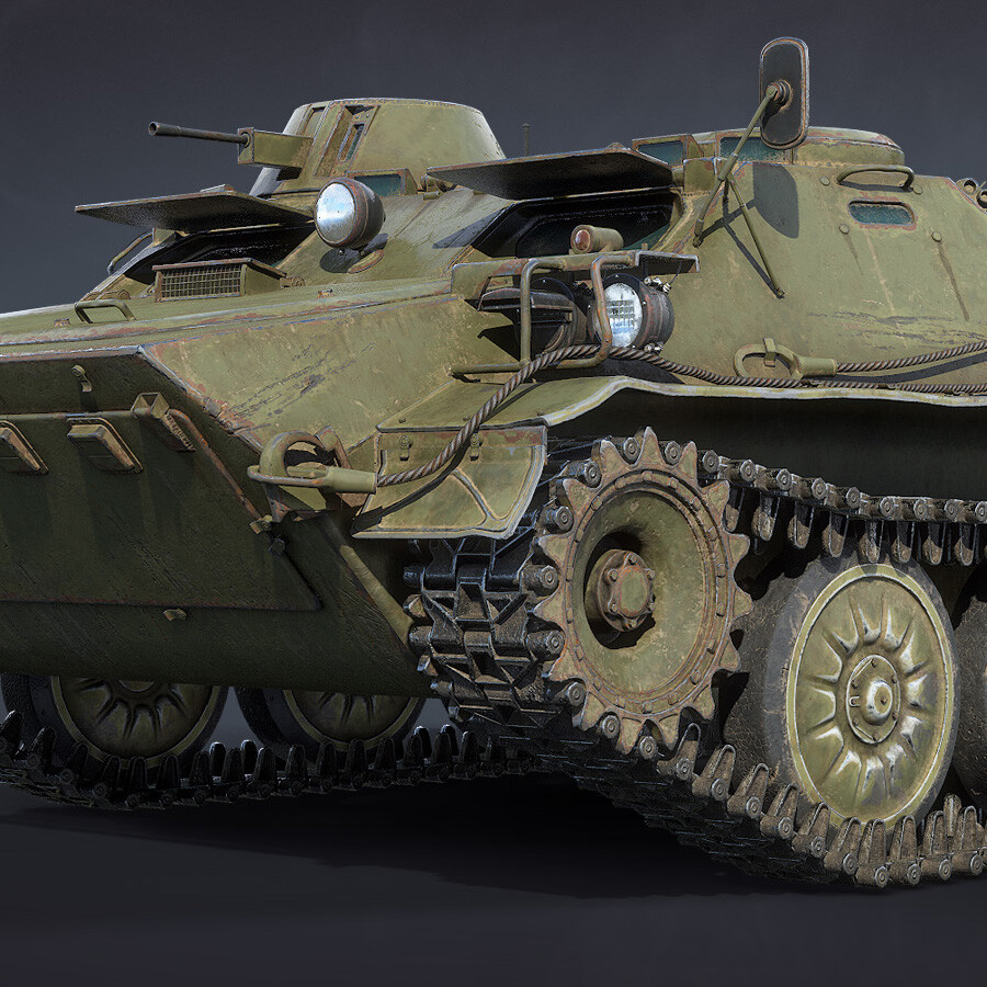 ArtStation - MT-LB Transporter