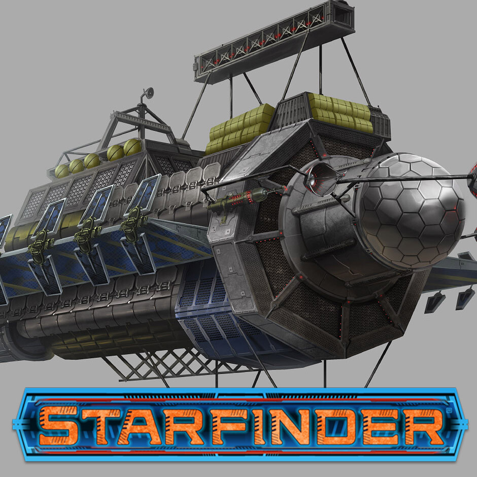 Bone and Brush Studios - More Starfinder Ships