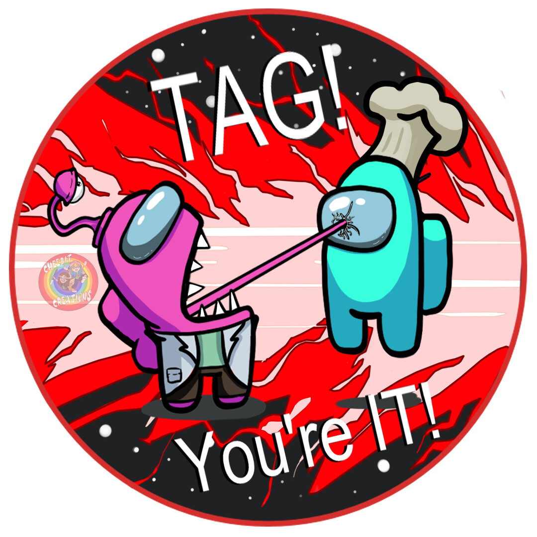 ArtStation - Death Tag! (Among Us Icon)