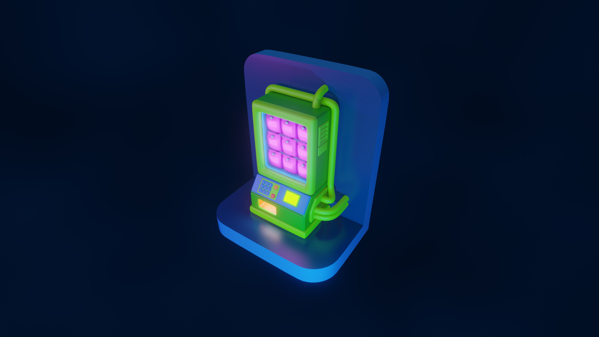 ArtStation - Chips machine