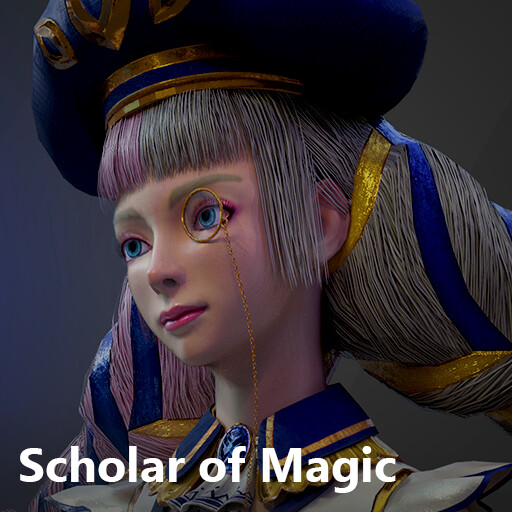 ArtStation - Scholar of Magic