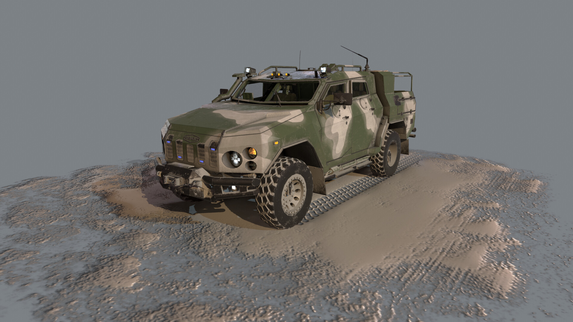 ArtStation - APC "NOVATOR" CAMOUFLAGE