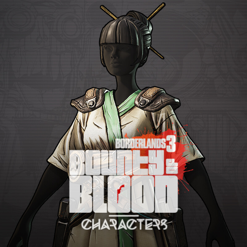 ArtStation - Borderlands 3 Bounty of Blood NPC (Female 2)