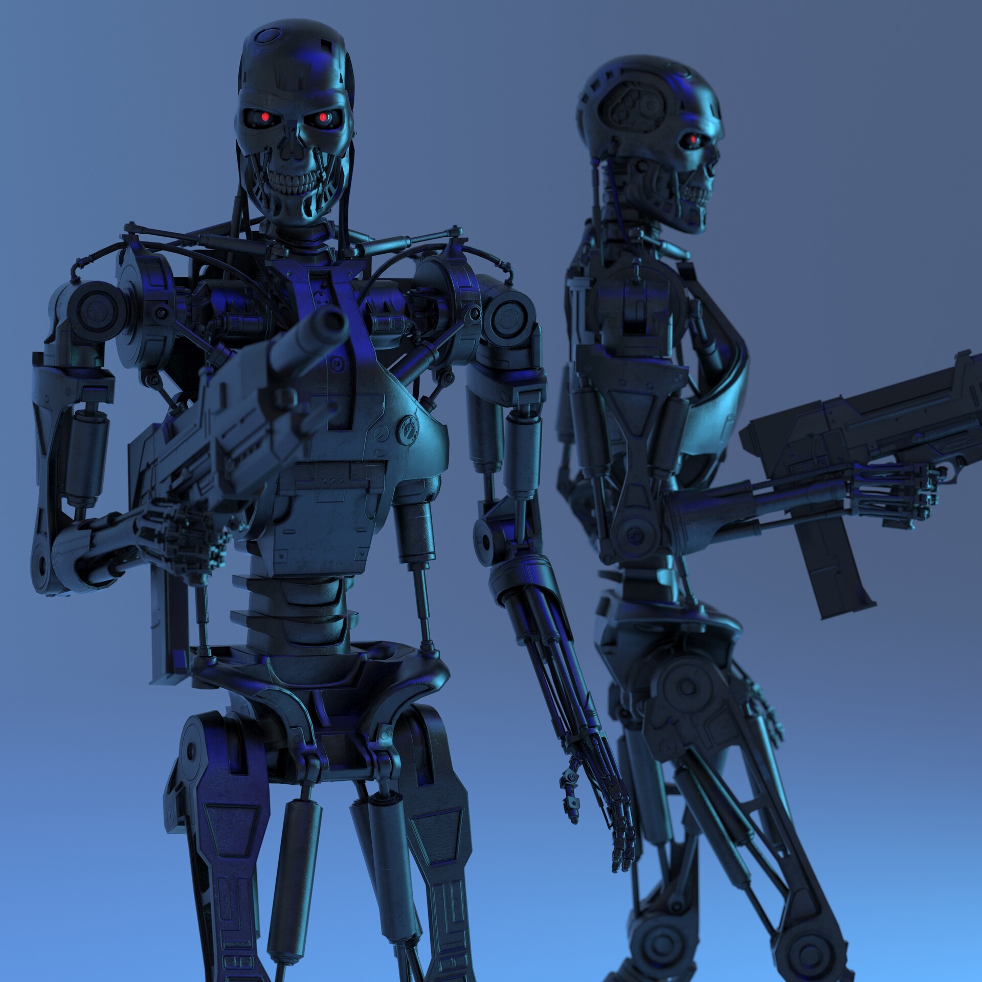 ArtStation - Terminators on Patrol