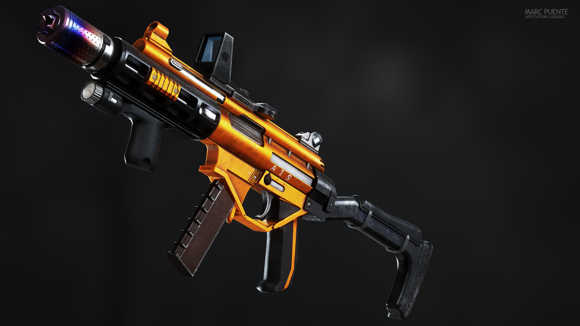 ArtStation - Scarab - Submachine Gun