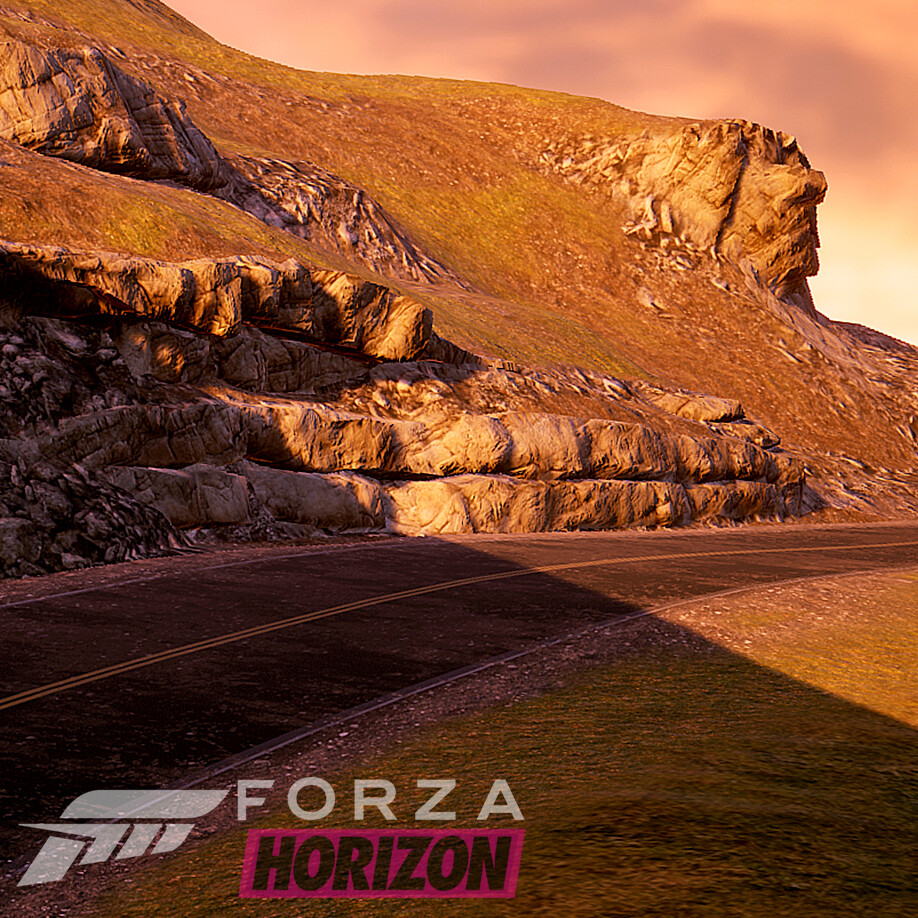 ArtStation - Forza Horizon (2011) - "Clear Springs" Environment Texturing