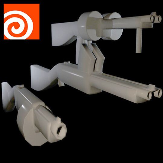 ArtStation - Procedural Guns