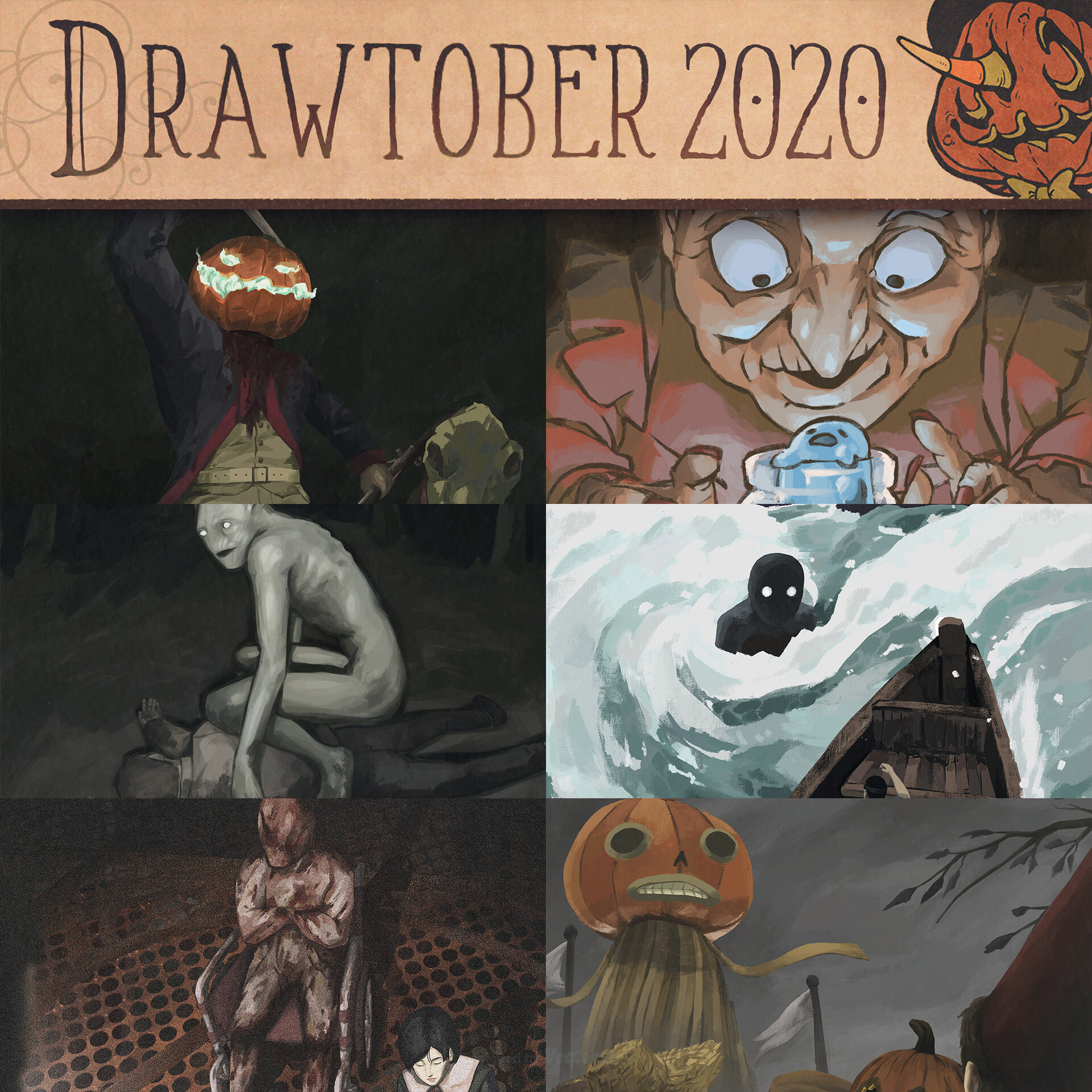 ArtStation - Drawtober 2020