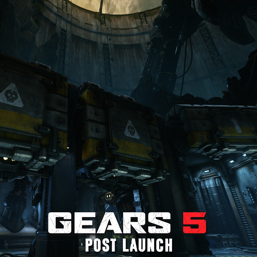 ArtStation - Gears 5 Post Launch Multiplayer Map - Reactor