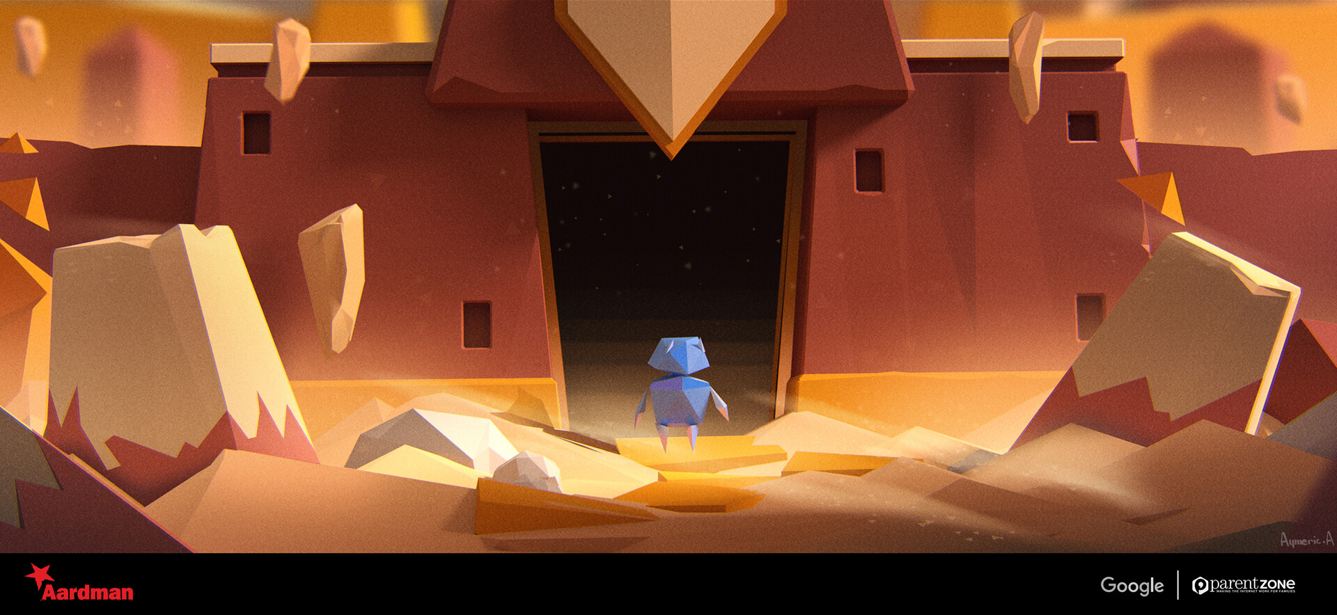 ArtStation - Interland Hacker Island- Concept art