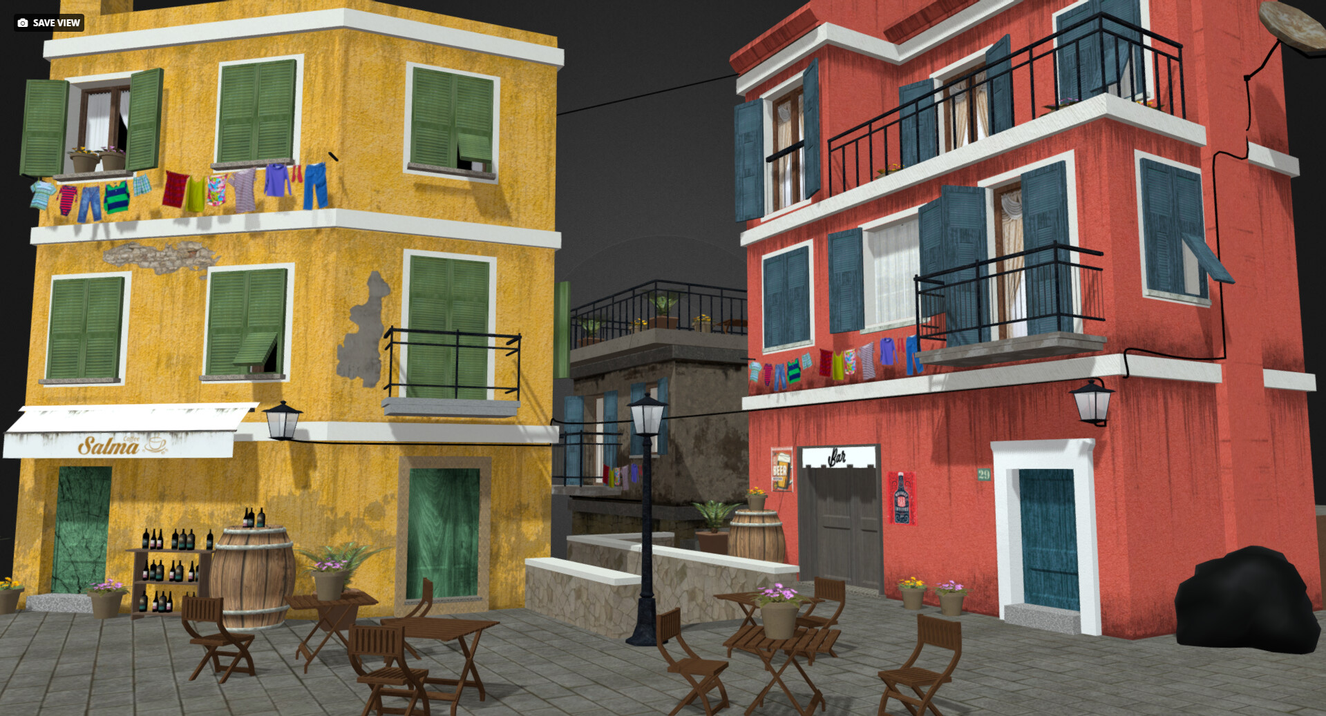 ArtStation - Small town