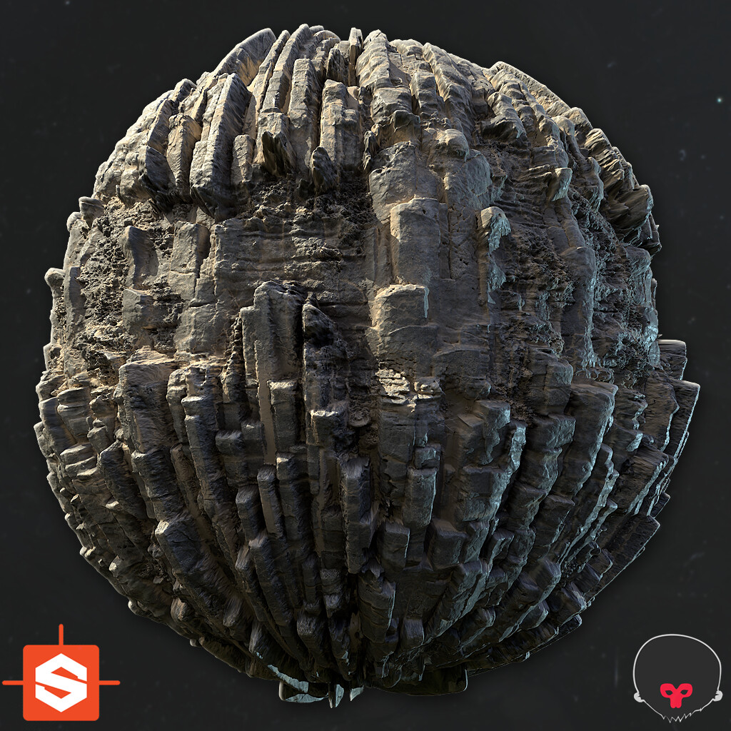 ArtStation - Basalt Rock