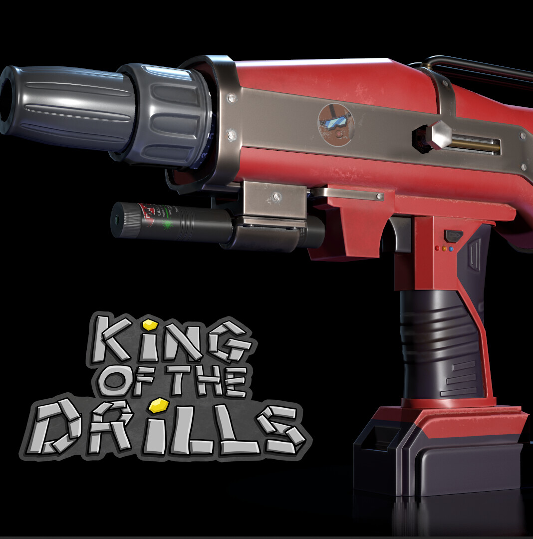 ArtStation - King of the Drills - Drill Gun